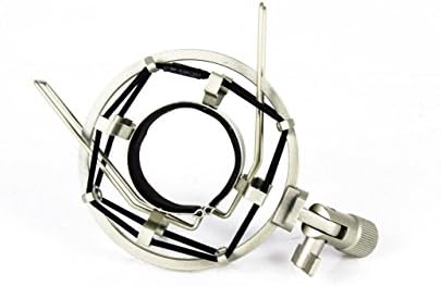 Amazon.com: MXL Silver Shock Mount, compatible with Heil PR40 ...
