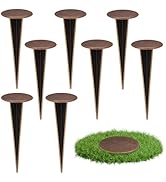 Amazon.com : Zealor 8 Pack Permanent Property Line Markers, 7x3 Inch ...