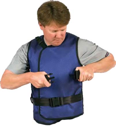 Amazon.com: Colortrieve Women's Flex-Back X-Ray Vest - Lead Free, Small ...