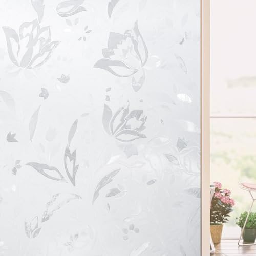 Bluelans® Sticky Back Plastic Self adhesive Vinyl Window Film Opaque ...