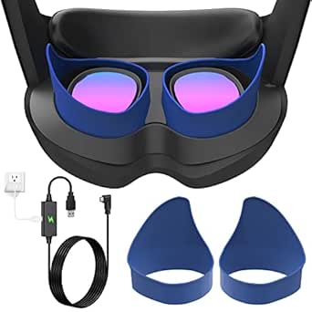 AJKTHGE Light Blocker + Link Cable Compatible with Meta Quest Pro, Lens ...
