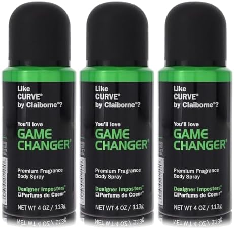 Amazon.com : Parfums De Coeur Bod Man Game Changer Fragrance Body Spray ...