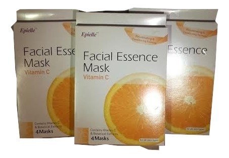 Amazon.com: Facial Essence Mask, Firming & Lifting with Vitamin C (12 ...