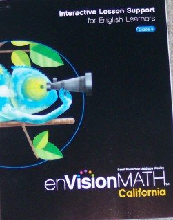 Interactive Lesson Support for English Learners Grade 4 (enVision Math ...