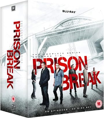 Amazon.com: Prison Break (Complete Series 1-5) - 25-Disc Box Set [ Blu ...