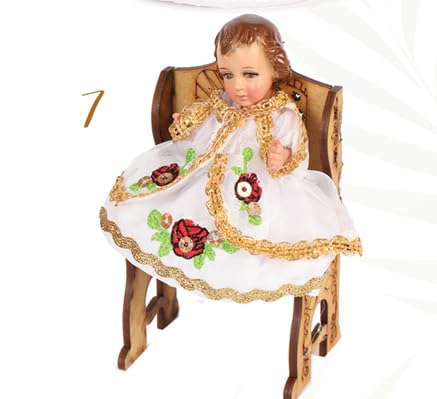Amazon.com: A&C Quinceañeras and More Miniature Baby Jesus Clothes Mini ...