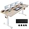 Amazon.com: KORGOL Electric Standing Desk 70 x 27 Inches Adjustable ...