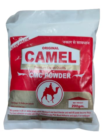 Camel All Purpose wallpaper Adhesive(CMC Powder) : Amazon.in: Home ...