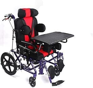 Amazon.com: GUOSHUCHE Wheelchairs Aluminum Alloy Chair, Stroke Hemiplegia Middle-Aged and ...