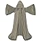 Amazon.com: Wizard Robe Adult with Hood Sleeves, Men Women Wedding ...