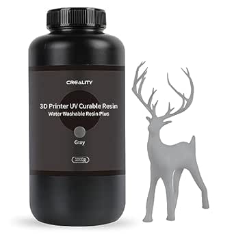 Amazon.com: Creality Water Washable Resin, 1KG High Precision 3D ...