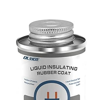 EXCLUZO 125ml Liquid Insulation Electrical Paste Tape Insulating ...