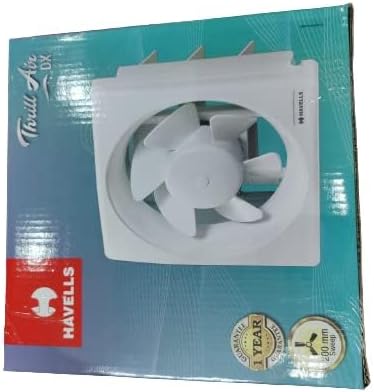 Havells Thrill Air Exhaust Fan | 200mm Sweep Size | 100% Copper Motor ...