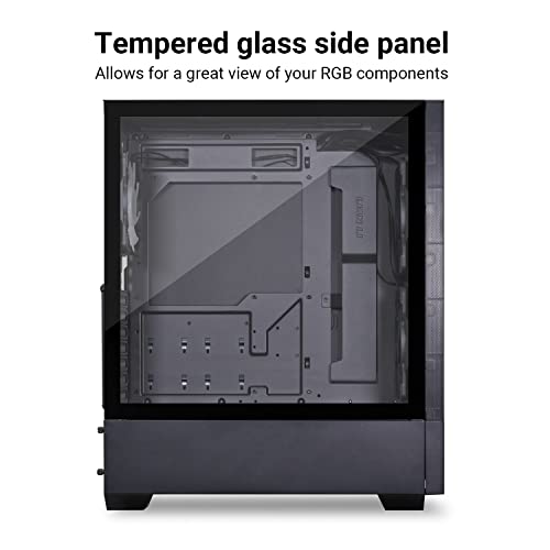Snapklik.com : LIAN LI High Airflow ATX PC Case, RGB Gaming Computer ...