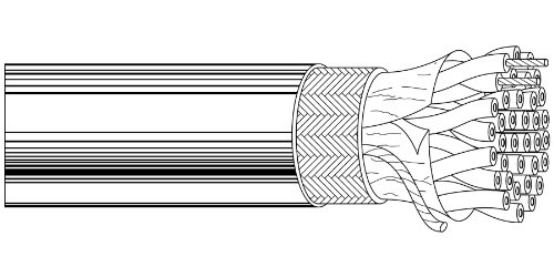 Belden / Cdt - 8107 060500 - (priced Per Thousand Feet) 24-7p Str Tnc ...