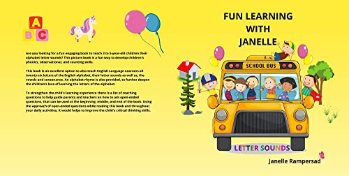 Amazon.com: Fun Learning With Janelle Letter Sounds: Learn the sounds ...