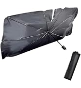 Amazon.com: MOXRUQ 6 PCS Windshield Sun Shade, Insulation Sun ...