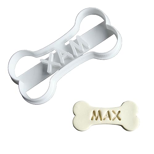 Amazon.com: Custom Dog Bone Cookie Cutter for Homemade Treats Biscuits ...