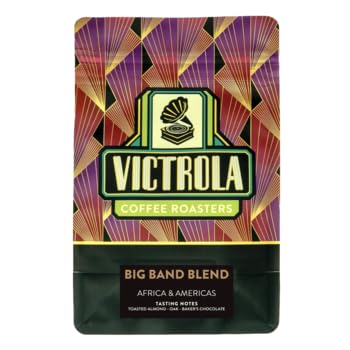 Amazon.com : Victrola Coffee Roasters "Big Band Blend" Dark Roasted ...
