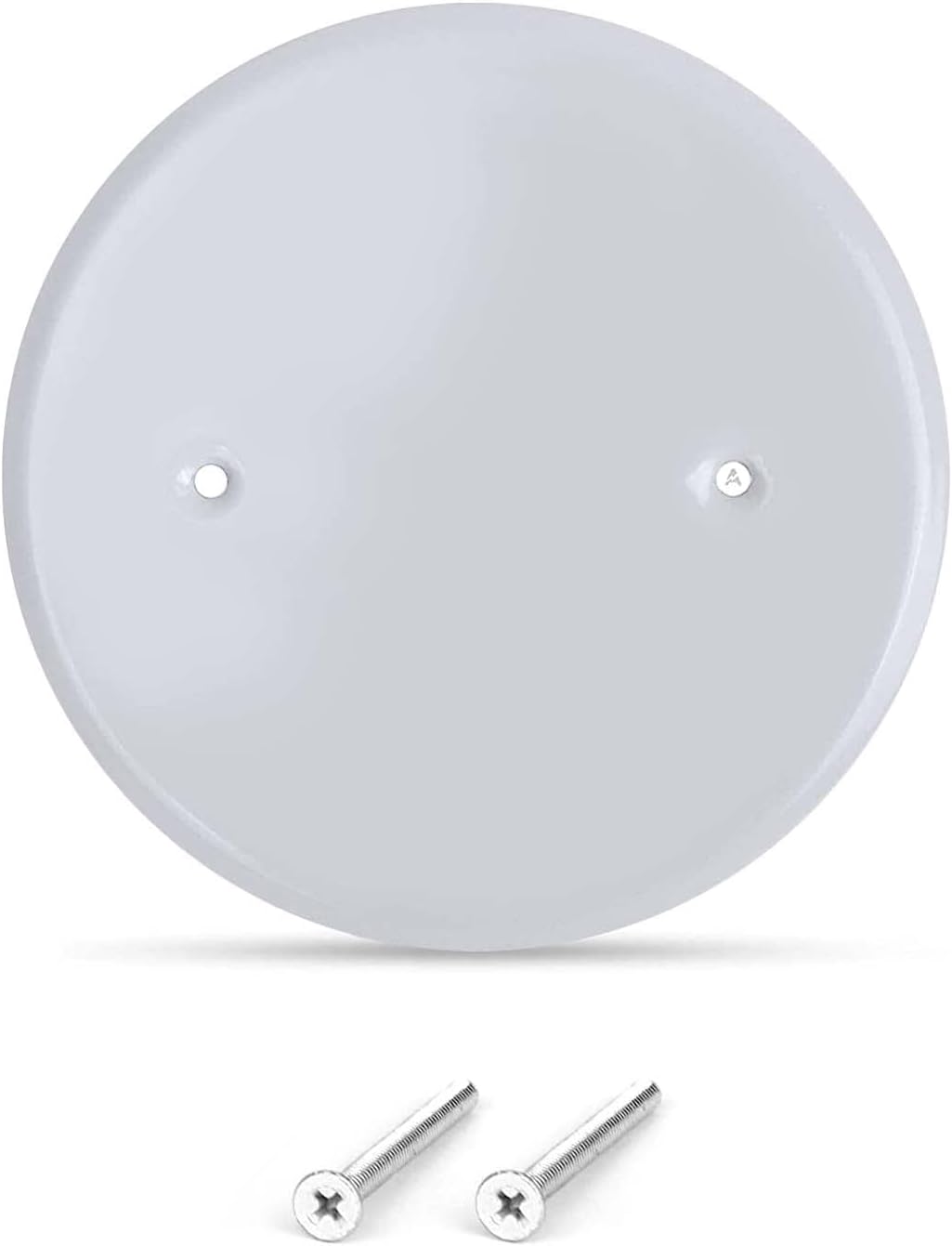 Mr. Munis - 5 Inch White Metal Ceiling Plate Cover - Cover Plate for 3 ...
