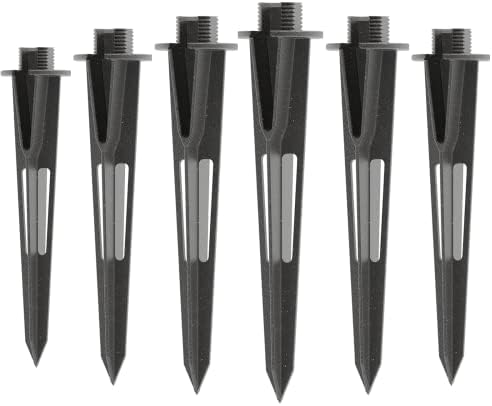 Amazon.com : 12 Pack Metal Replacement Stakes Spike, Solar Light Stakes ...