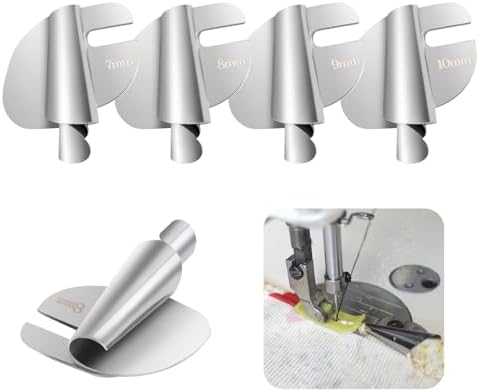 Amazon.com: Madam Sew Rolled Hem Presser Foot Set – 3 Piece Wide Hemmer ...