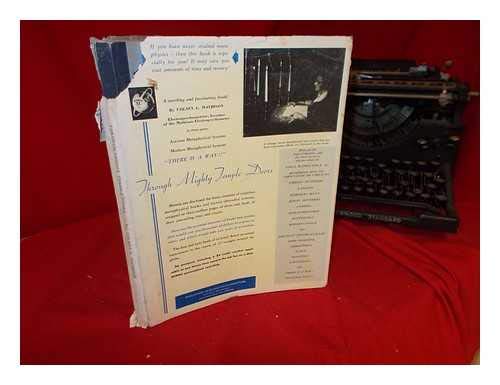 Through Mighty Temple Doors: Volney G. Mathison: Amazon.com: Books