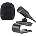 Amazon.com: MICMXMO 2.5mm Car Microphone, Mic for Car Vehicle Head Unit ...