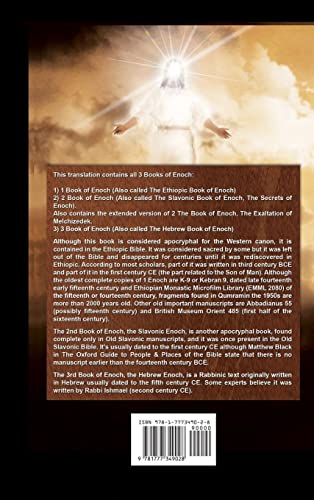 Snapklik.com : The Books Of Enoch: Complete Edition: Including