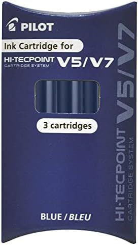 Pilot Refill for V5/V7 Cartridge System - Black, 1 x Pack of 3 : Amazon ...