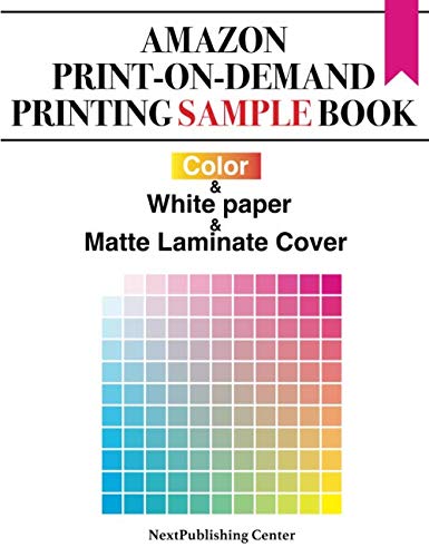 Amazon Print-on-Demand Printing Sample Book: Color & White paper ...