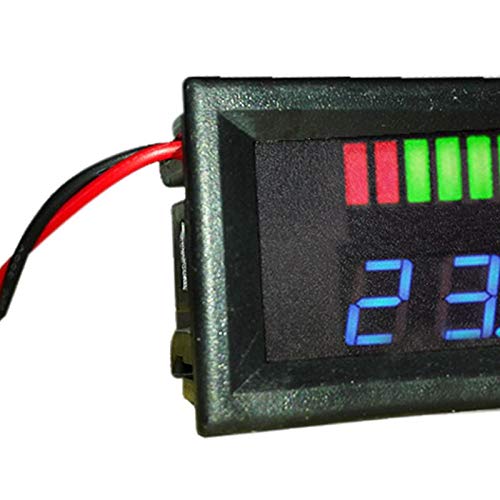 PRAV® 12V Acid Lead Battery Capacity Indicator Charge Level LED Tester ...