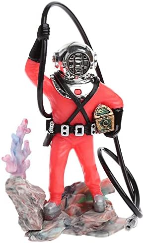 Mesee Aquarium Ornament Diver, Undersea Micro Landscape Decor Deep Sea ...