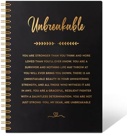 Amazon.com : THEBESTU Unbreakable 160 Pages Blank Spiral Notebook ...