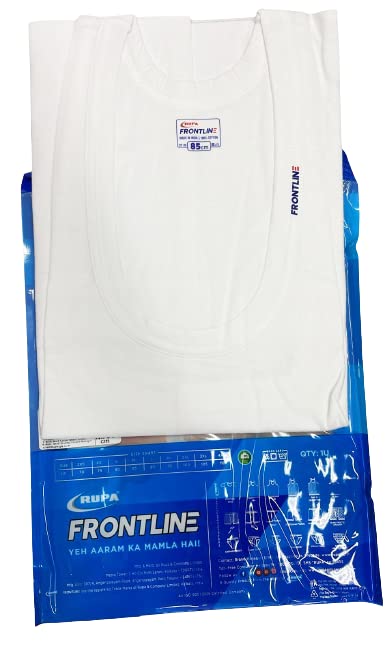 Buy Men's Rupaa Frontline baniyan/Size 85 CM at Amazon.in