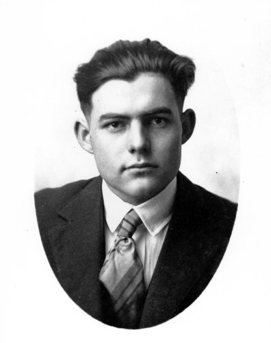 Young Ernest Hemingway