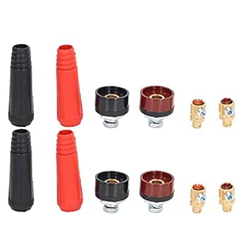 12Pcs Welding Connector Quick Connect Plug and Socket Kit for Welding ...