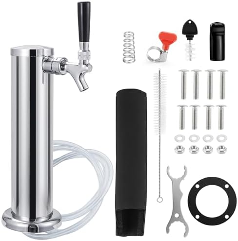Amazon.com: MRbrew Single Tap Draft Beer Tower, Support Countertop and ...