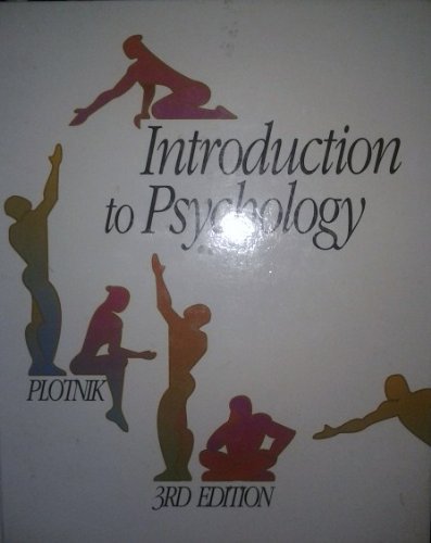 Introduction to Psychology: Rod Plotnik: 9780534164461: Amazon.com: Books
