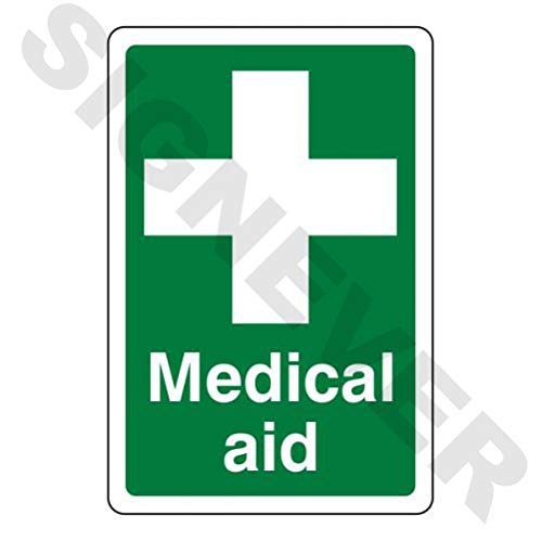 Sign Ever Medical First Aid Sign Board For Hospital Clinic | Desertcart ...
