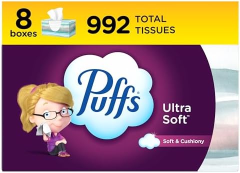Amazon.com: Puffs Basic Facial Tissues, 180 ct, 3 pk : Health & Household