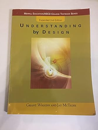 Understanding by Design, Expanded 2nd Edition(Package May Vary ...