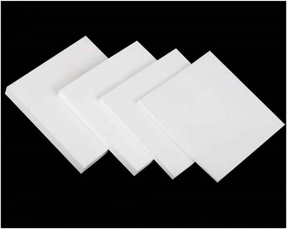 Amazon.com: PTFE Sheet, 0.5/1/2/3/4/5/6/8/10mm Thickness PTFE Sheet ...