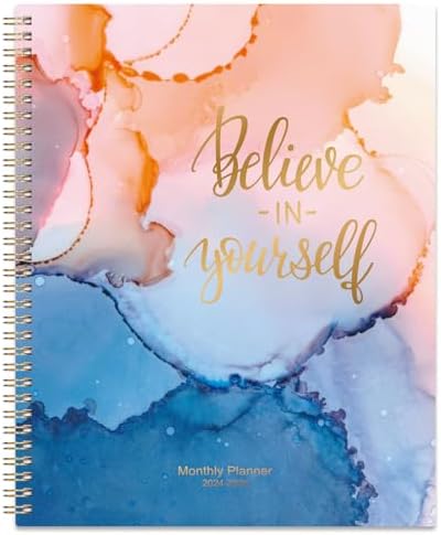 Amazon.com : Makapoo 2024-2025 Planner, Monthly with Tabs & Pocket, July 2024 - December 2025, 9 ...