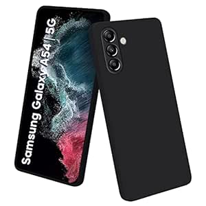 TRUEUPGRADE Liquid Silicone Designed Back Case Cover for Samsung Galaxy A54 5G | Microfiber ...