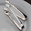Amazon.com: RUGVOMWM Stainless Steel Lace Side Sugar Clamp Tongs Ice ...