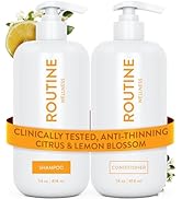Amazon.com : Routine Wellness Shampoo and Conditioner Set and Hair ...