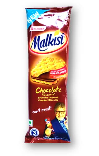 Buy Malkist Chocolate Flavoured Crunchy Layered Cracker Biscuit 30g ...