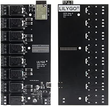 Amazon.com: LILYGO TTGO T-Relay 5V 8 Channel Relay Module ESP32 ...