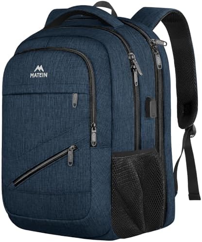 Amazon.com: MATEIN Large Laptop Backpack for Men Women, Travel Backpack ...